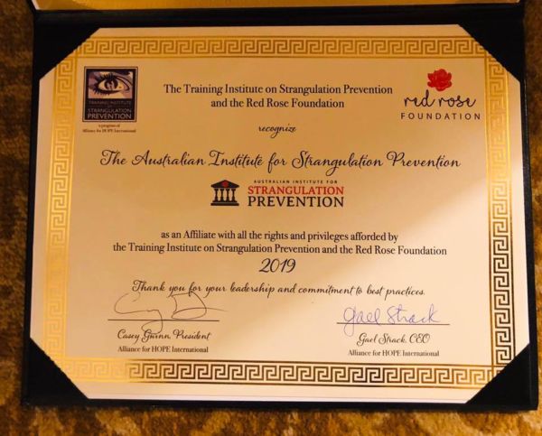 Australian institute for Strangulation Prevention