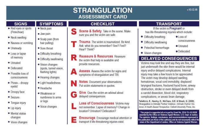 Latest News - Strangulation Prevention